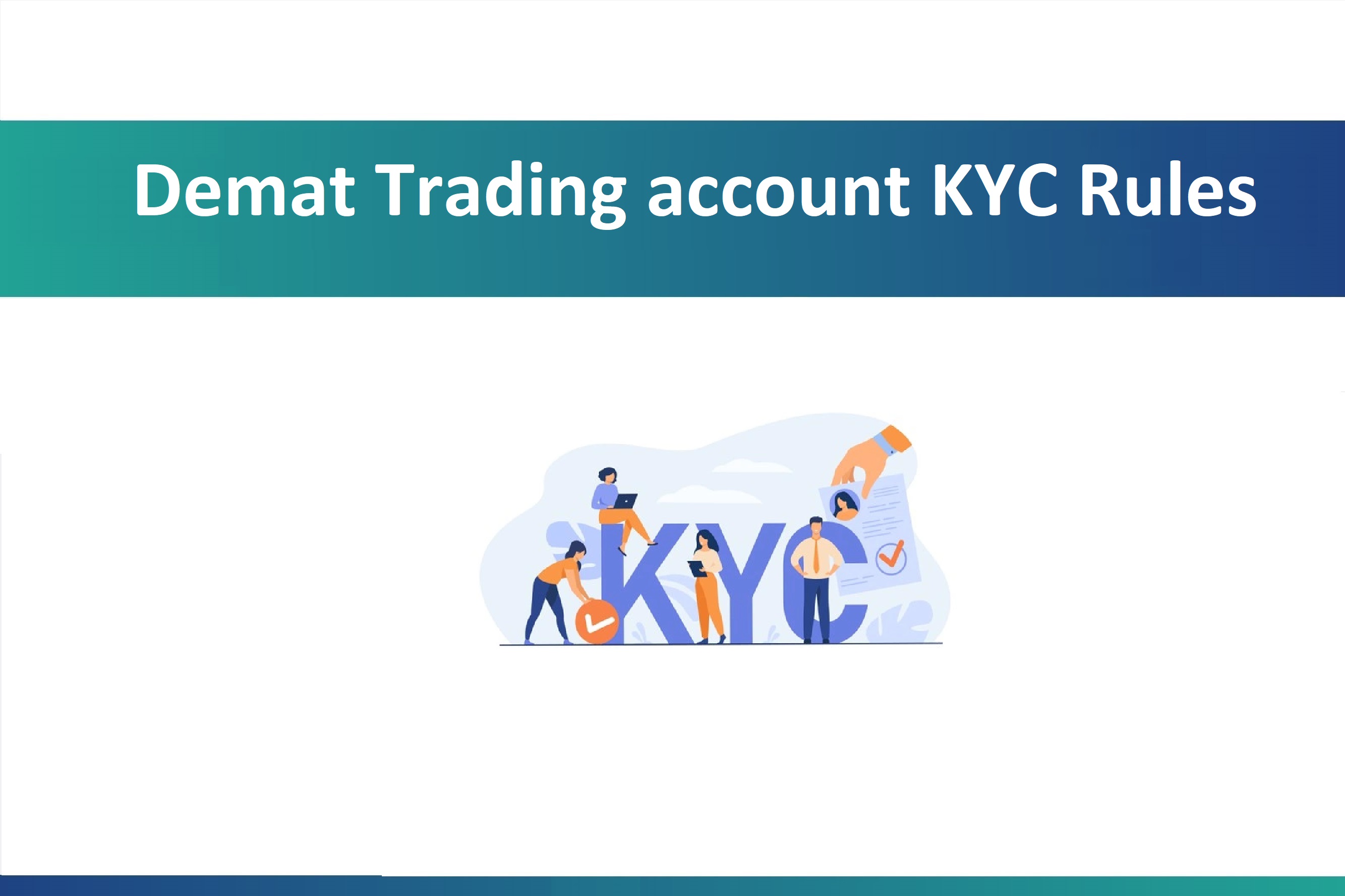Demat Account KYC | Online KYC for demat account | Demat account KYC ...