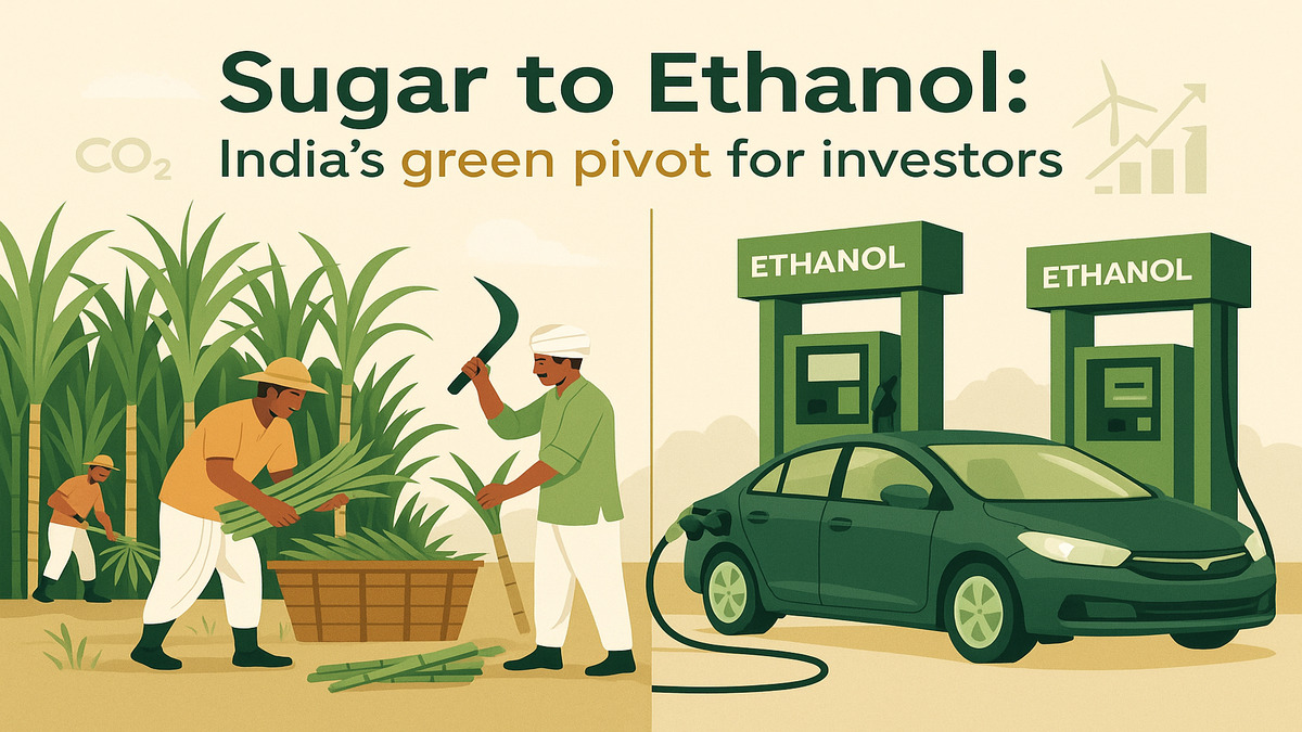 Sugar to Ethanol | Green Fuel Boosting India's Sugar Stocks | E20 ...